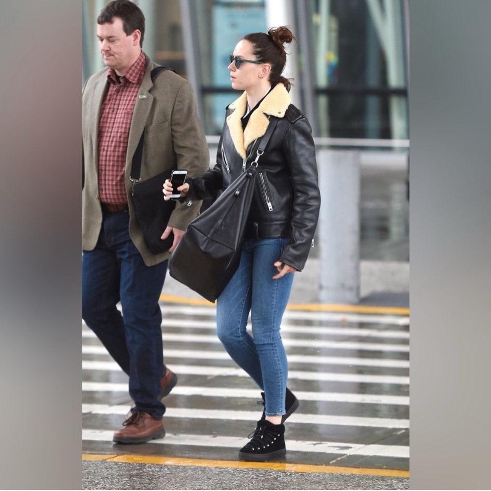 Coach Oversize Motorcycle Leather Jacket Nwot - Gem